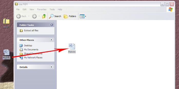 CSC101 Creating A Compressed zip Folder